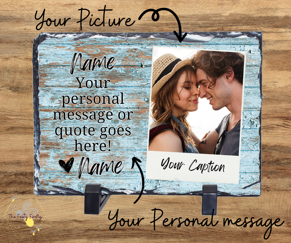 Custom Rock Photo Slate-Rectangle 5.9 by 7.9 – feistyfirefly